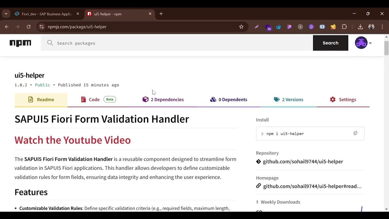 Routing configuration in sapui5 with example - YouTube