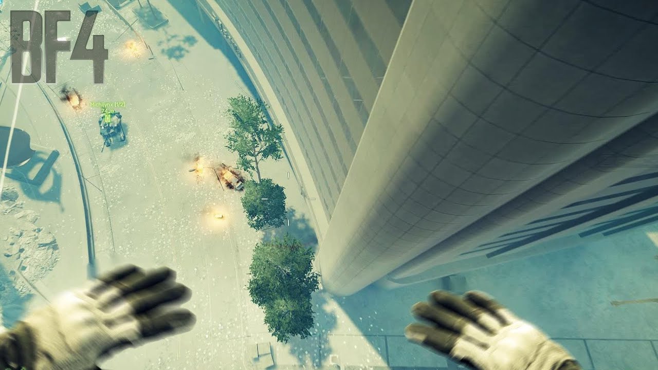 BF4: from CHOPPER GUNNER to TANK GUNNER on Siege of Shanghai - YouTube