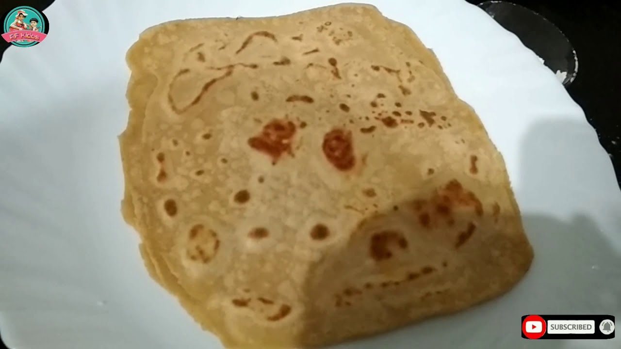 How to make Banglore Chappathi👌😋 Recipe - YouTube