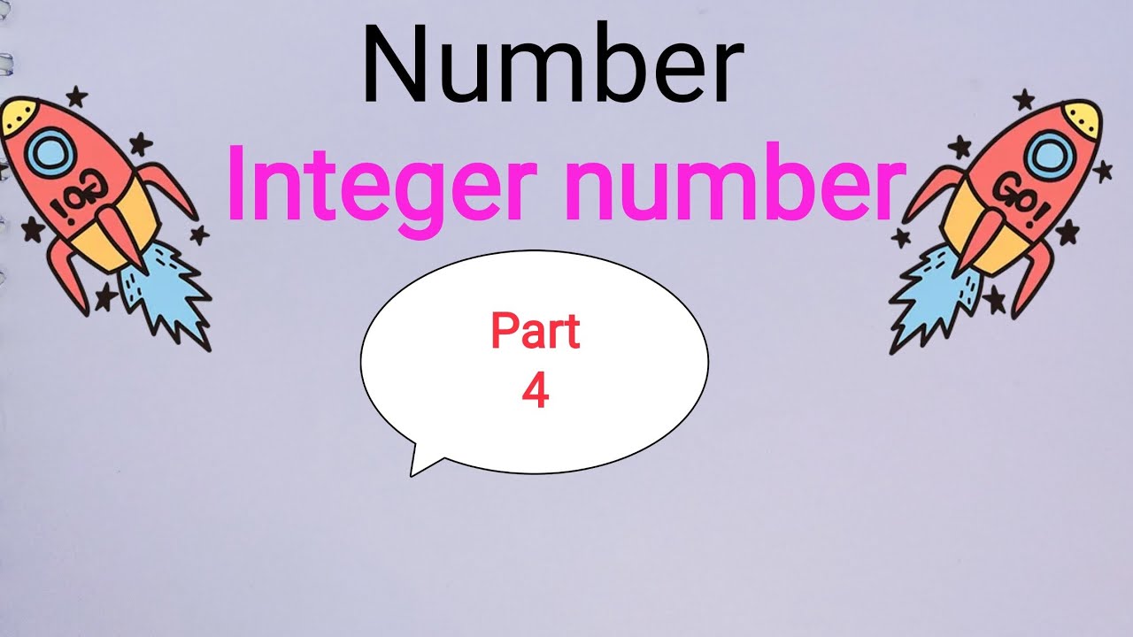 Integer number define with example and questions - YouTube