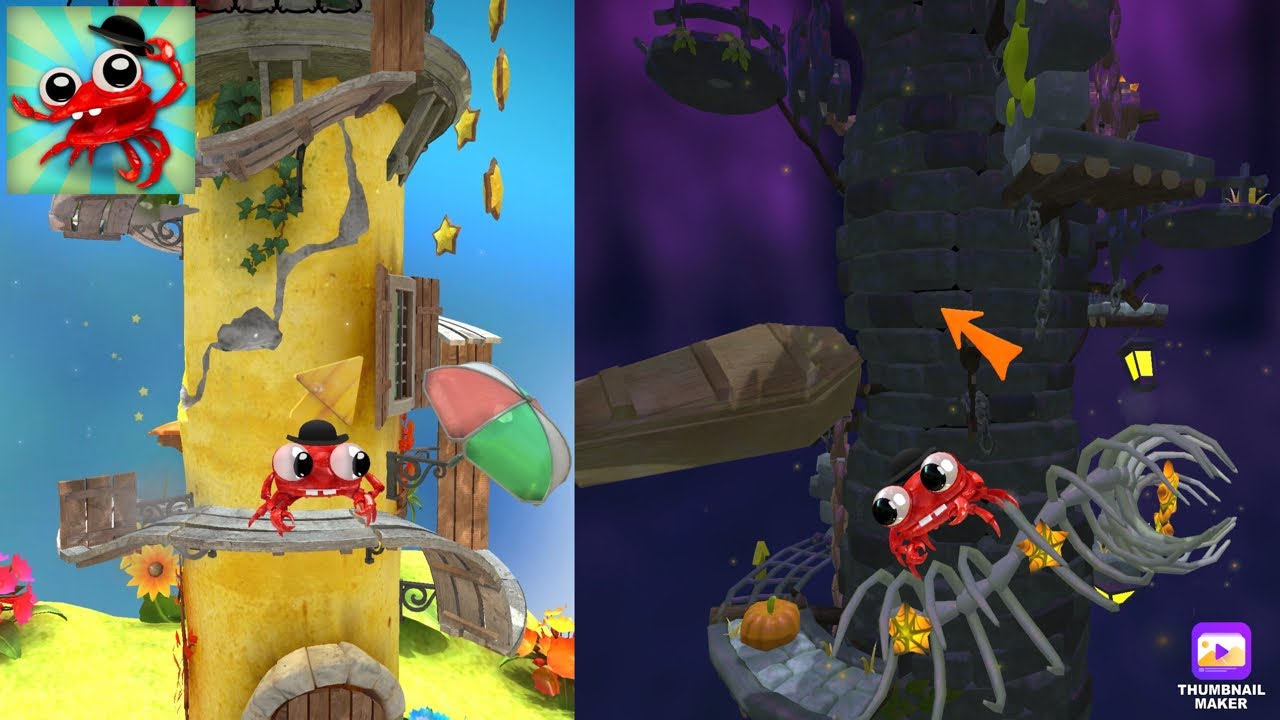 Playing Mr. Crab 2 ( iOS ) Part 3 Mobile Gameplay ( With No Microphone ...