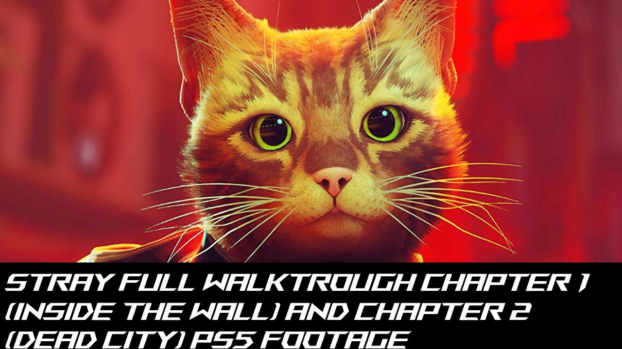STRAY FULL WALKTROUGH CHAPTER 1(INSIDE THE WALL) AND CHAPTER 2 (DEAD ...