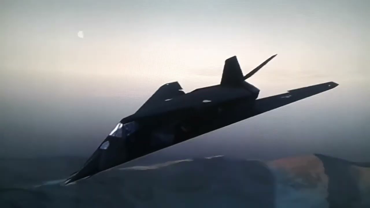 Lockheed F-117 Nighthawk - Operation Varsity - YouTube