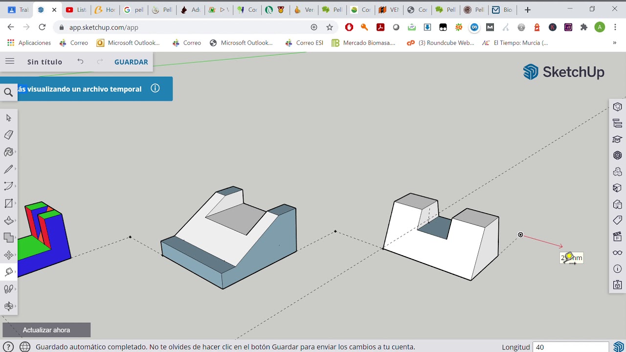 SketchUp Figures 11 to 15 page 3 - YouTube
