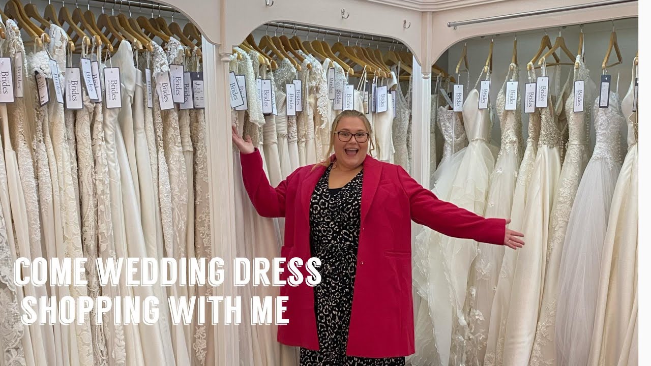 Come WEDDING DRESS shopping with me | Emily Deacon - YouTube