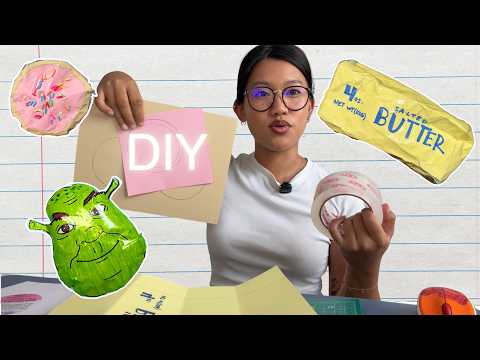 I Made DIY Paper Squishies! (DIY Fidget Series Pt. 1)