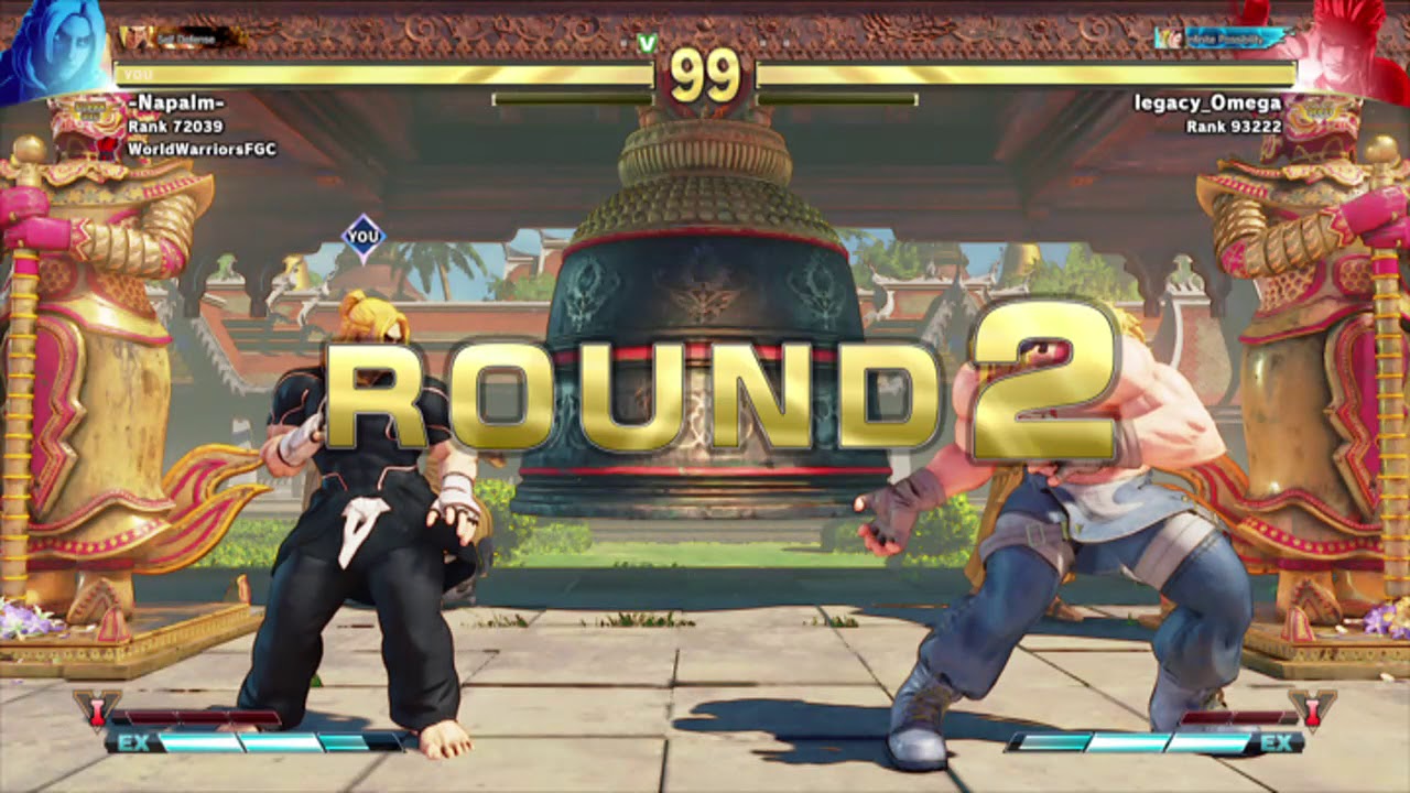 STREET FIGHTER V Napalm Training 1219 Tuggle of War - YouTube