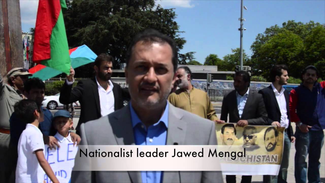 Geneva: Baloch Nationalist leader Jawed Mengal | BRP Media Cell - YouTube