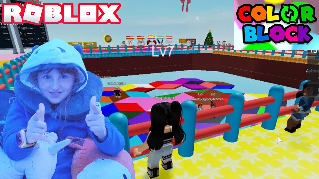 J'AI FAIT TOP 1 À COLOR BLOCK ROBLOX !! - YouTube