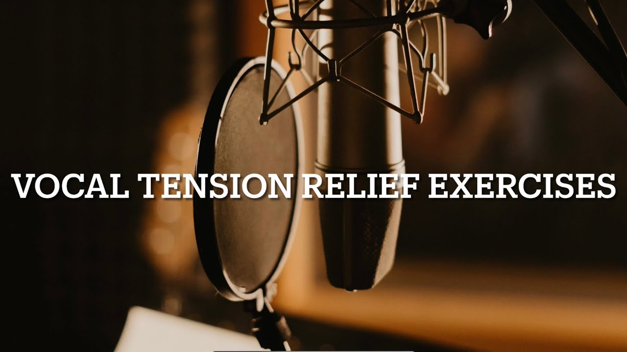 Vocal tension relief exercises - YouTube
