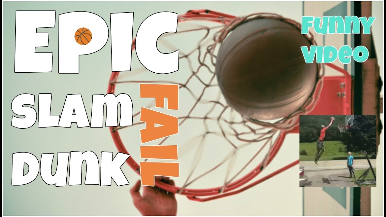 Epic slam dunk fail 🔸 7 second of happiness FUNNY Video 😂 # 383 - YouTube