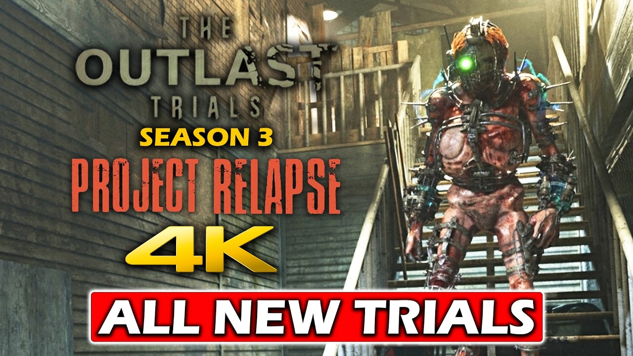 THE OUTLAST TRIALS (PS5 PRO) Project Relapse | Season 3 NEW TRIAL ...