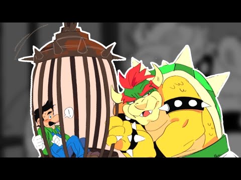 Luigi and Bowser's Heart to Heart Talk || Super Mario Bros. Movie ...