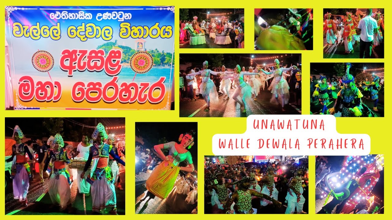 "Spectacular Sri Lanka, Unawatuna Walle Dewalaya Perahera 2023: A ...