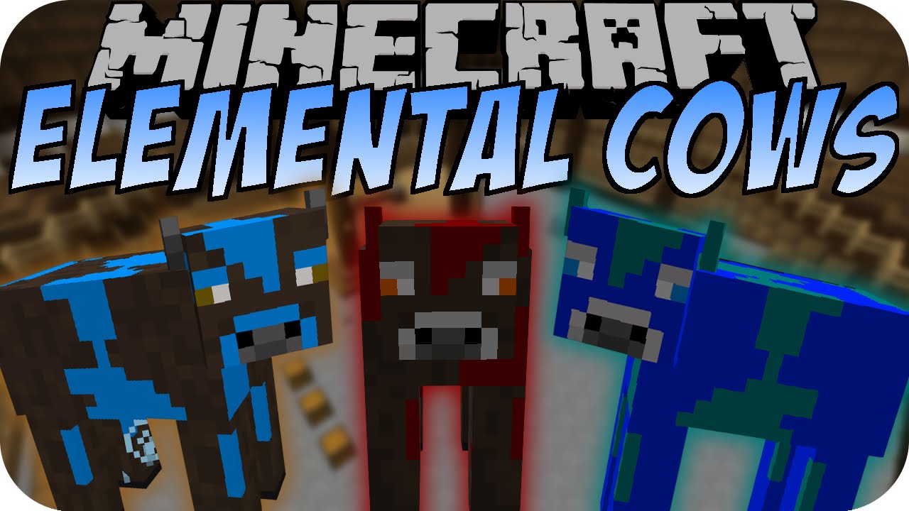Minecraft ELEMENTAL COWS (Explosive Kühe) [Deutsch] - YouTube