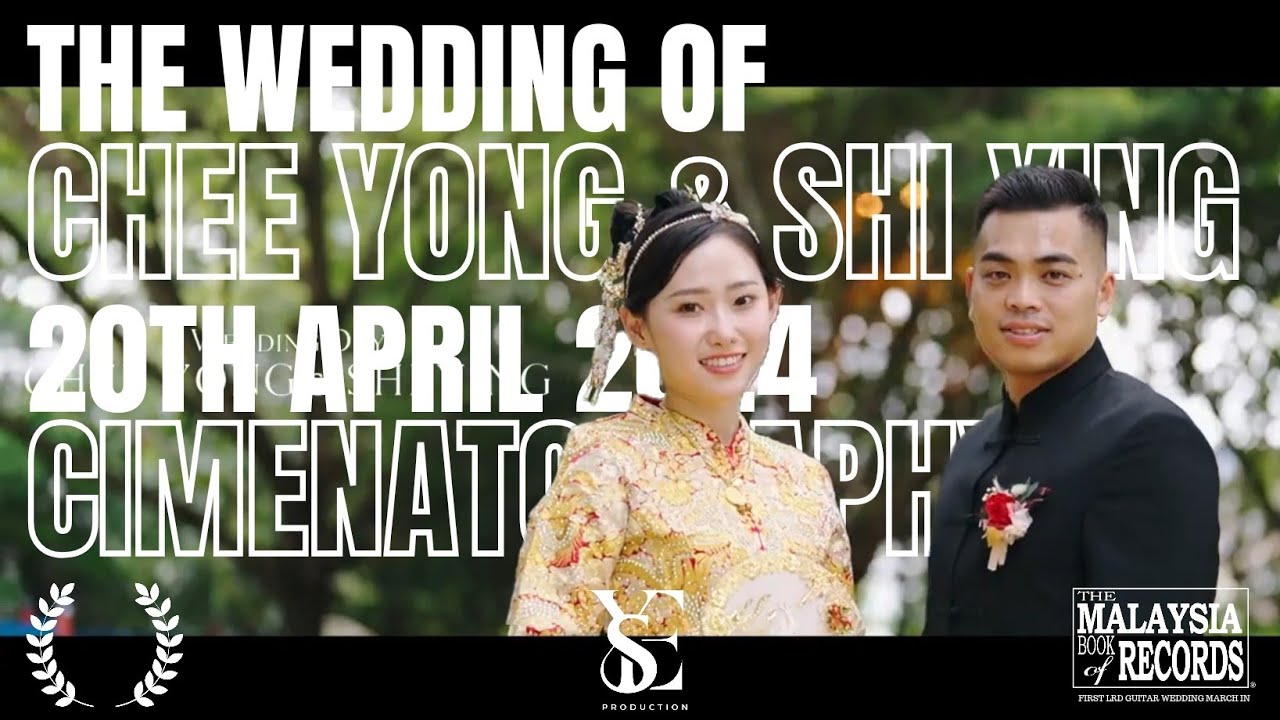 [YsE] Chee Yong & Shi Ying Actual Day Video - YouTube