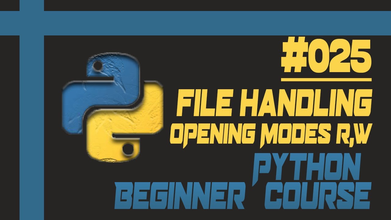 Python File Handling And File Modes In Python In Hindi By G4code 9715