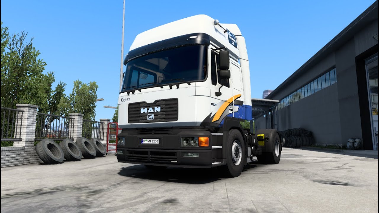 MOD MAN F2000 | Euro truck simulator | - YouTube