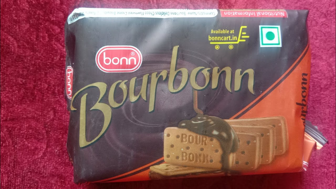 Bonn Bourbonn chocolatey Cream Biscuit Unboxing। bourbon chocolate ...