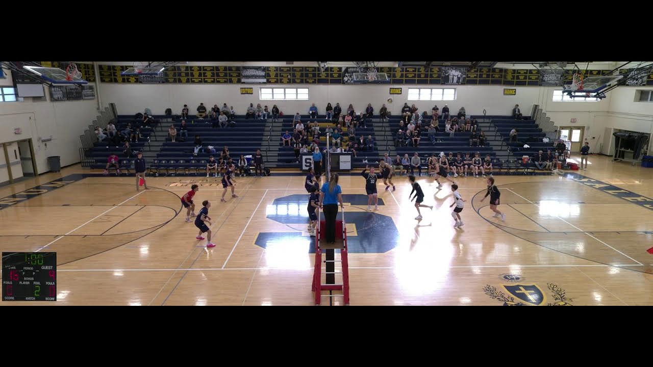 Salesianum vs Delcastle Vo-Tech High School Boys' JV Volleyball - YouTube