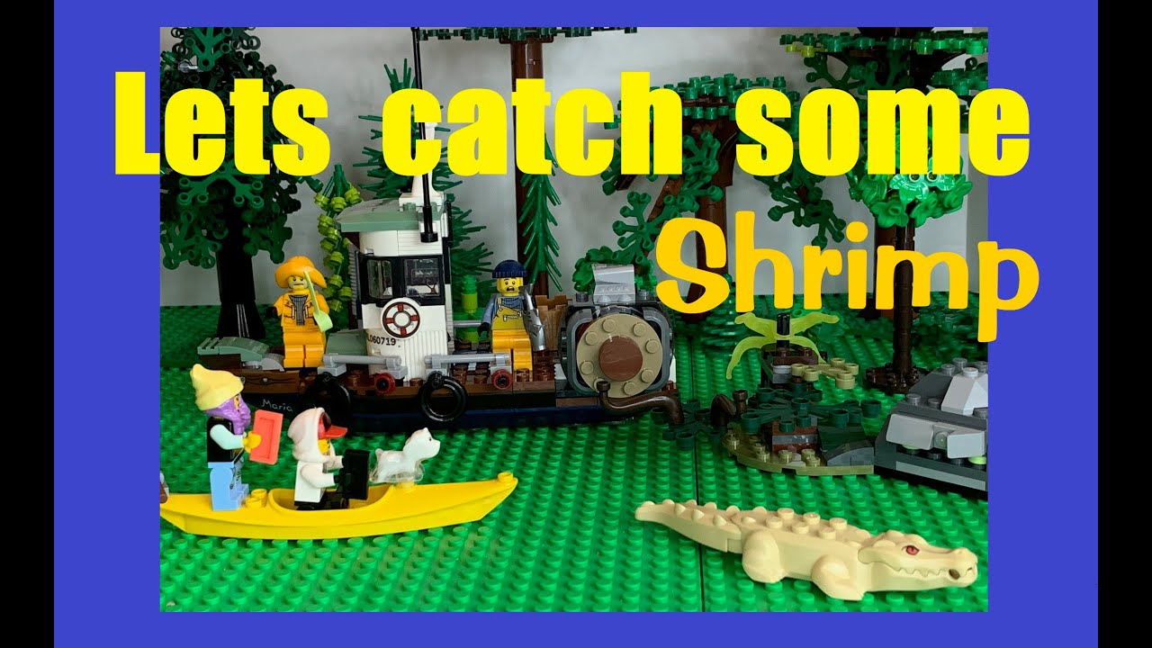 Every LEGO city needs a shrimp boat, set#70419, hidden side wrecked ...