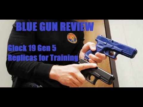 Blue Guns For Combatives Training - YouTube