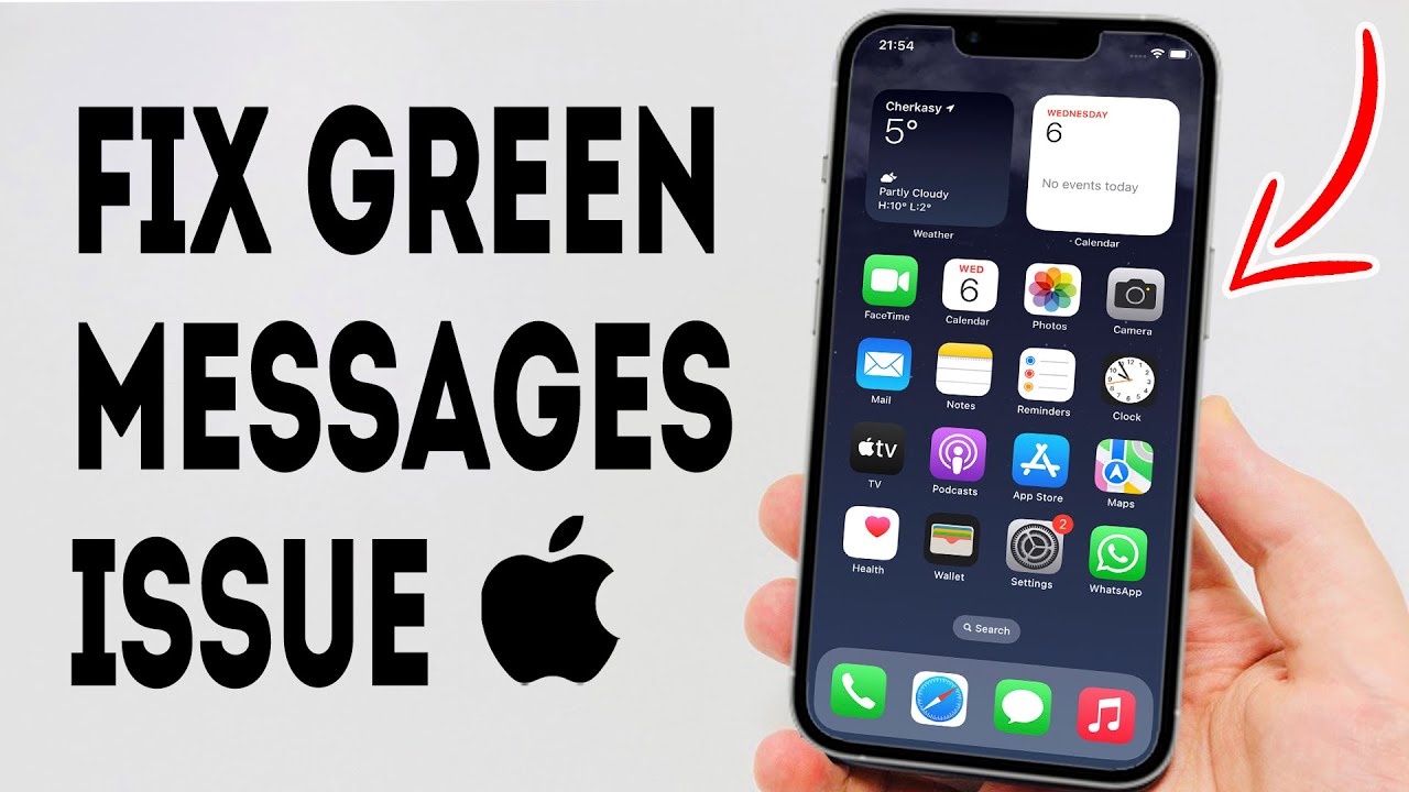 How To Fix iPhone Sending Green Messages iOS 18 - Full Guide - YouTube