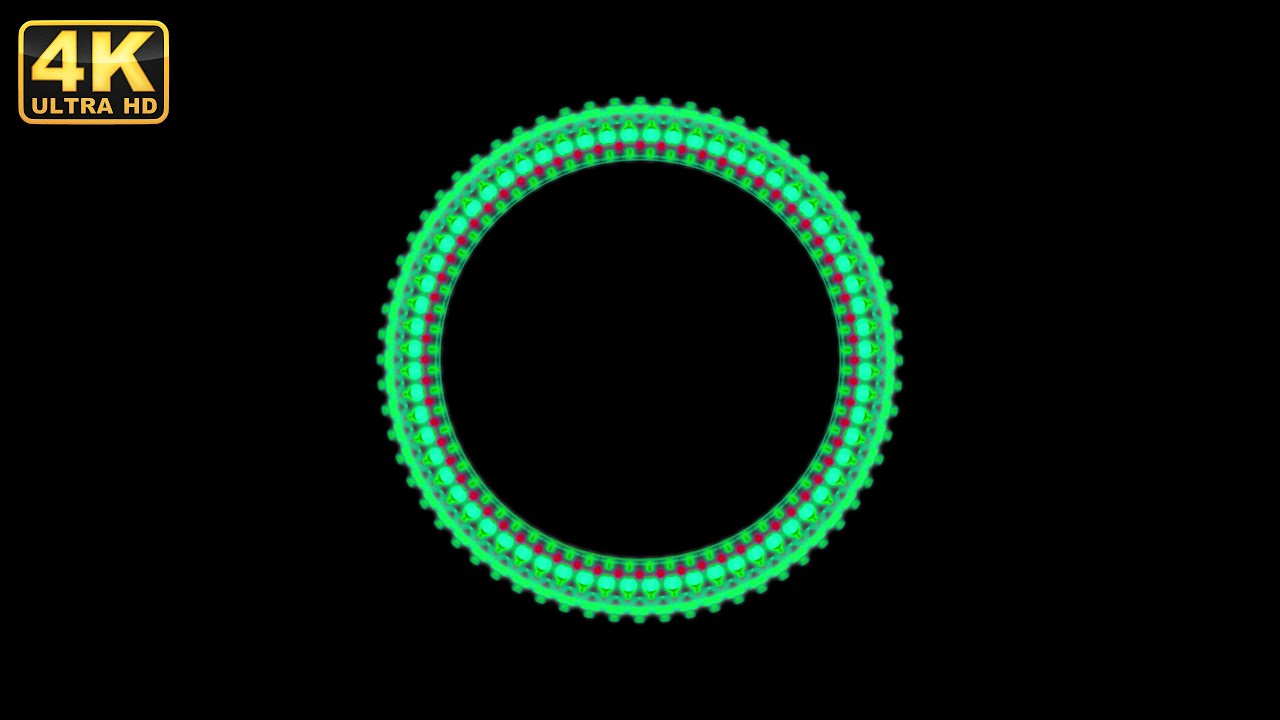rotation circle animation black screen | motion graphic background ...