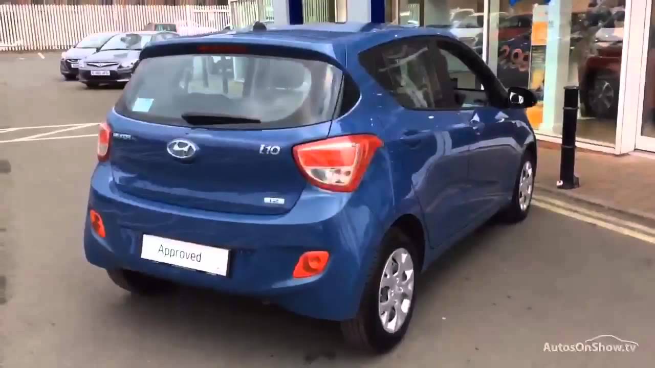 HYUNDAI I10 SE BLUE 2015 - YouTube
