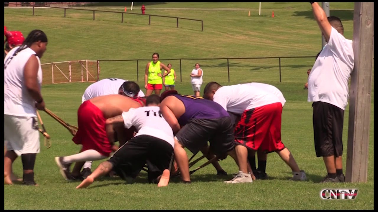 Cherokee National Holiday Stickball - YouTube