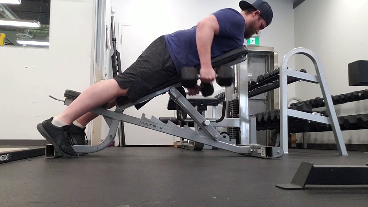 Chest Supported Row - YouTube