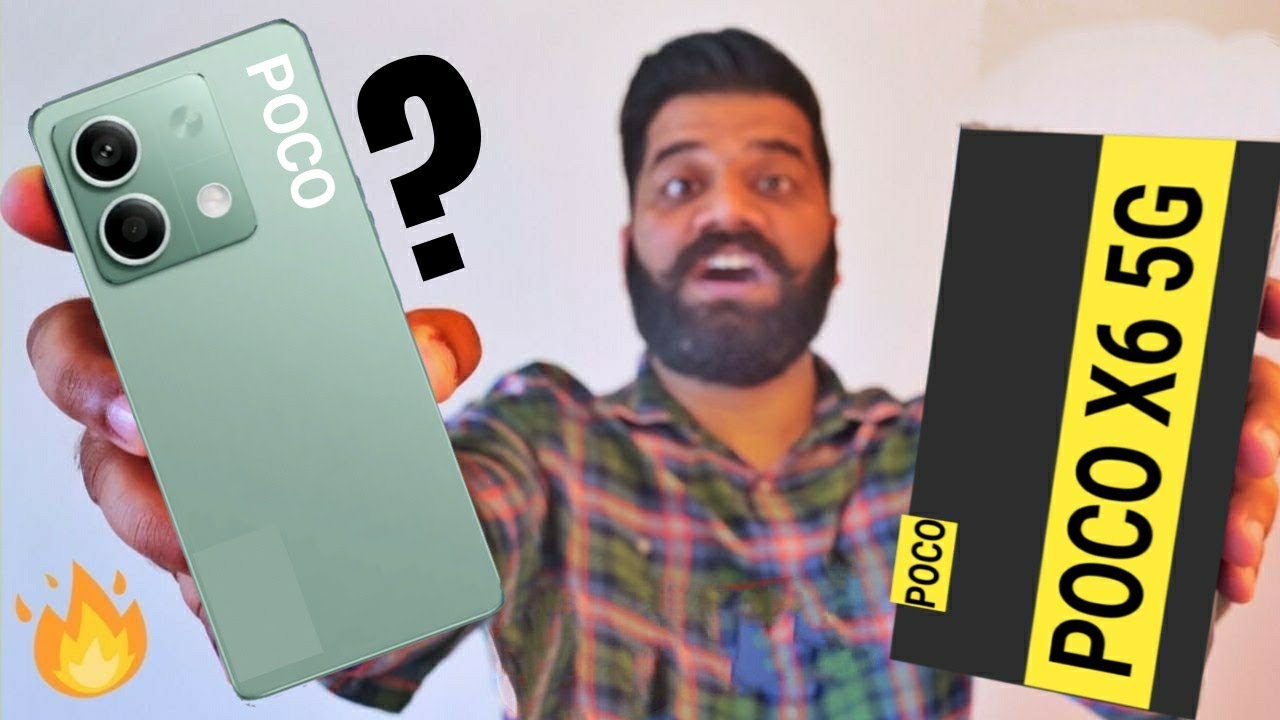 Poco X6 5G Unboxing, price, specification & first impression - YouTube