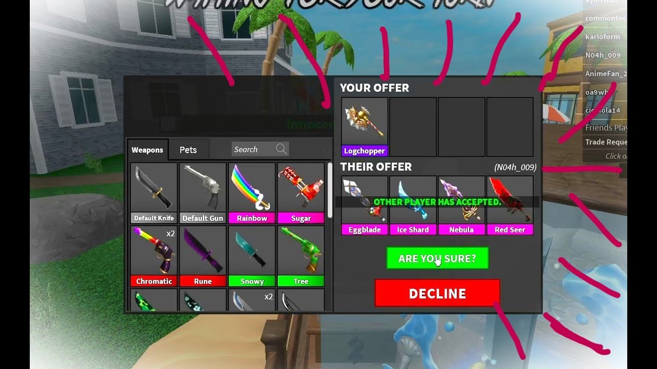 I am back!! Common to corrupt set #12 (Mm2) - YouTube