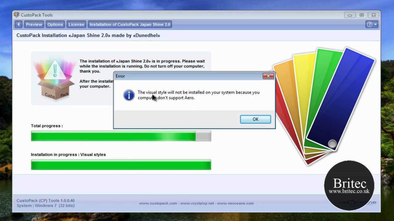 Custopack Tool - Easily Customize the Appearance of Windows XP, Vista ...