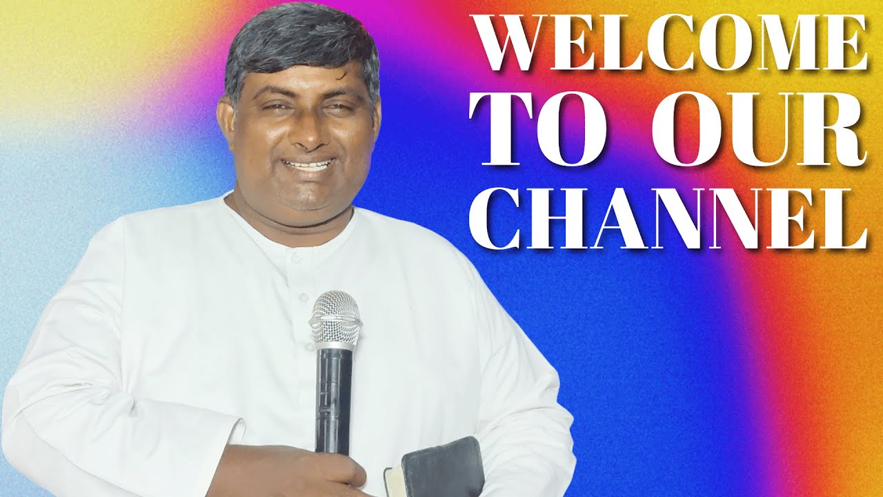 Welcome to our channel | Pr. Suresh Sundaram | Apostolic Beracah ...