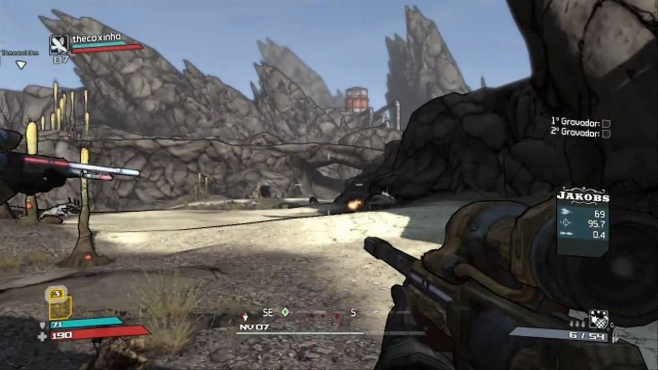 Borderlands / Gameplay #1 on SAPPHIRE HD 3850 AGP + Core 2 DUO E4500 by ...