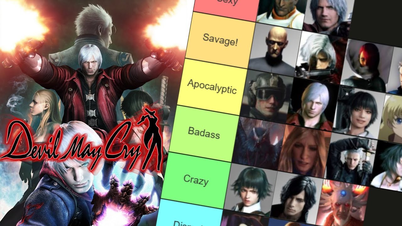 Worst to Best: Devil May Cry Characters (Tier List) - YouTube