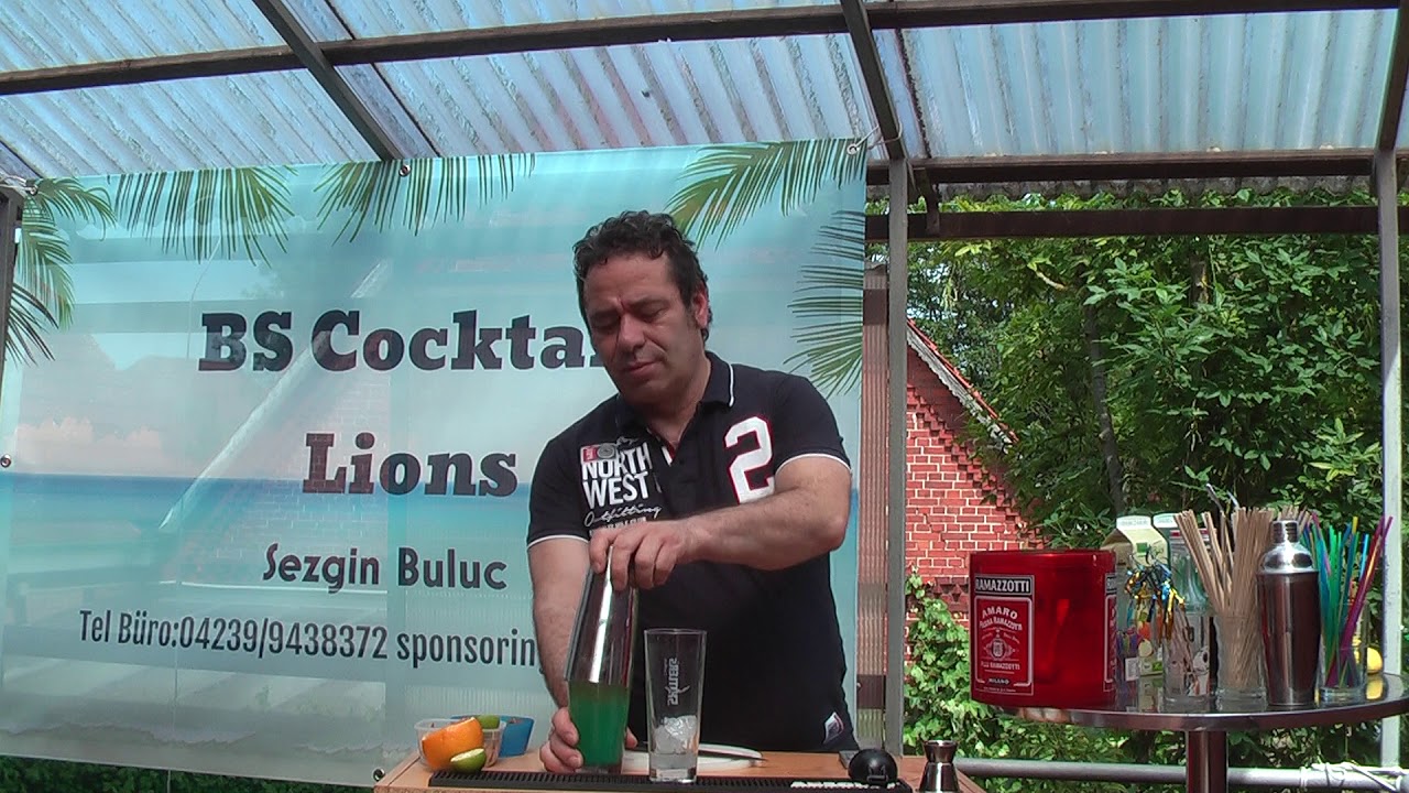 Sezgin Buluc .BS Cocktail Lions Green Coconut (German L Türkce Cocktail ...