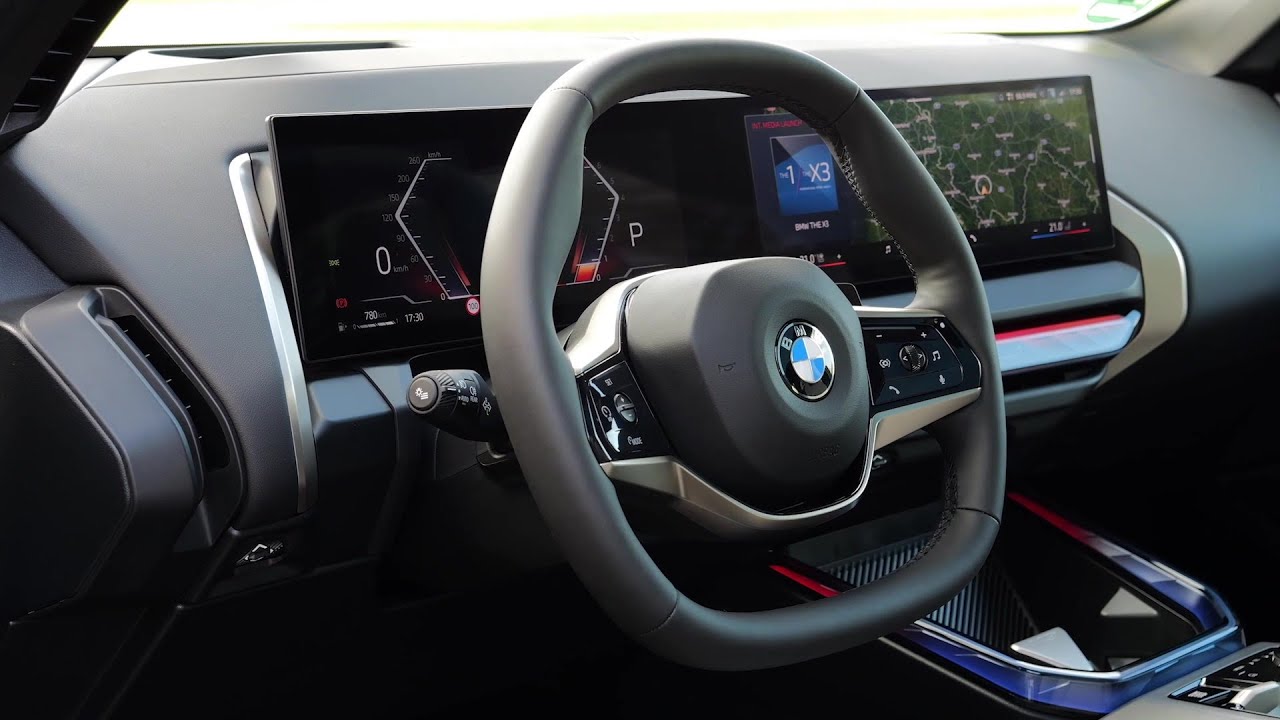 Der neue BMW X3 - Progressive und individuelle Cockpit-Gestaltung - YouTube