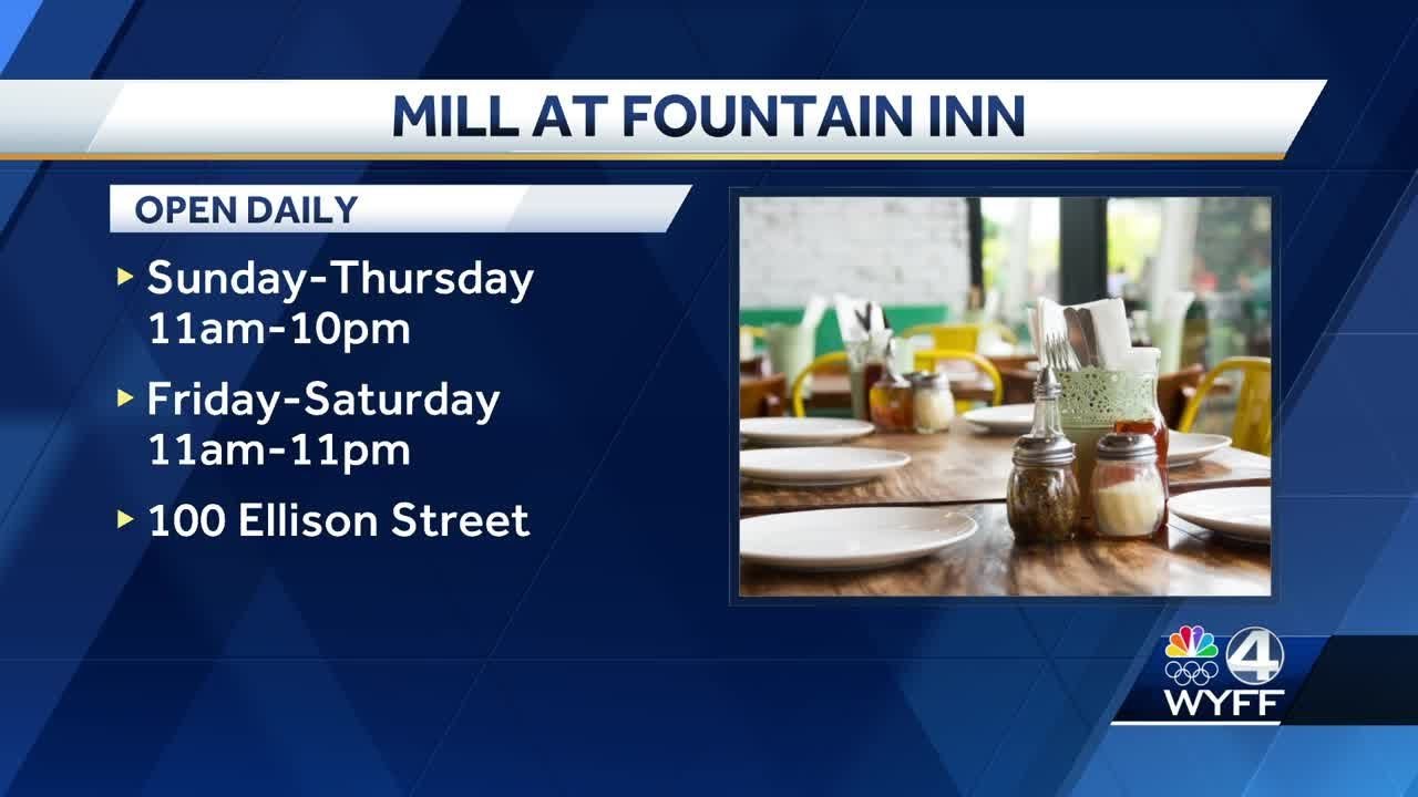 The Mill at Fountain Inn opens in South Carolina - YouTube