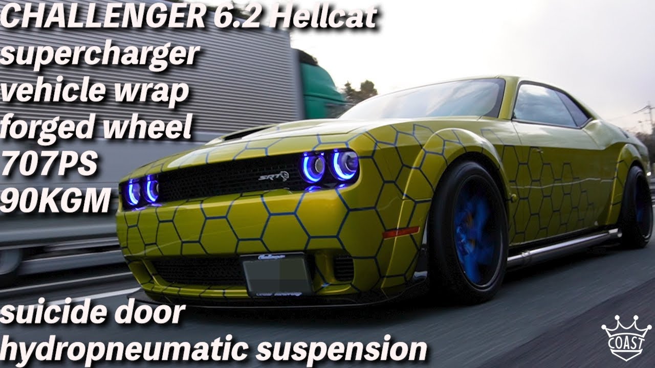 CHALLENGER 6.2 Hellcat supercharged - YouTube