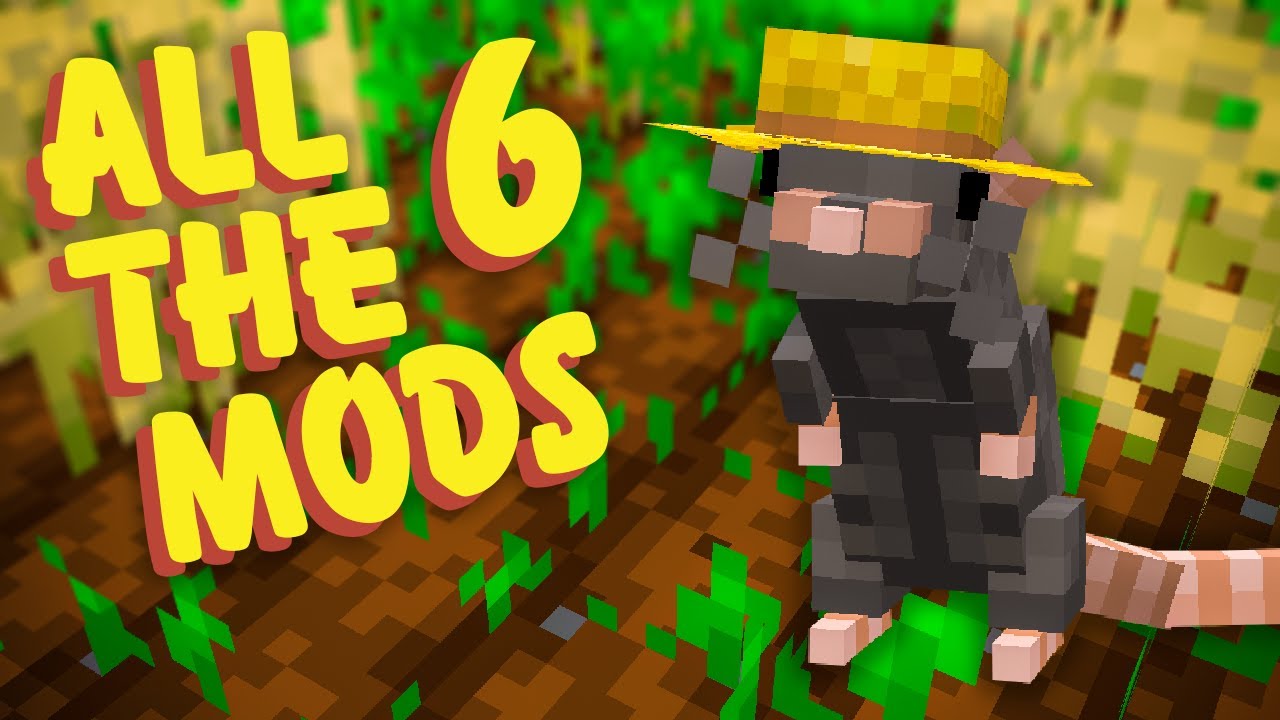 All The Mods 6 Ep. 10 Rats Mod Crop Automation - YouTube
