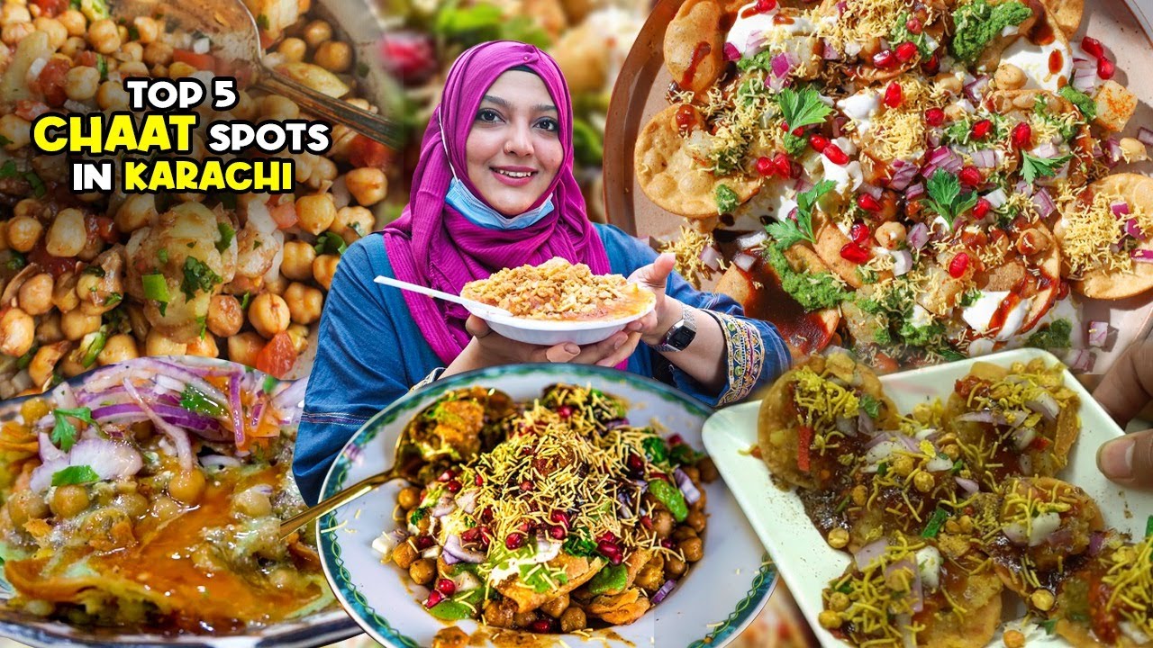 05 Chana chaat shops in Karachi | Samosa chaat, chana chaat, gol gappa ...