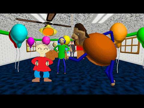 PghLFilms Let's Party!! (Bully & Playtime) / BALDI THREE v3.3.3 UPDATE + SECRETS??