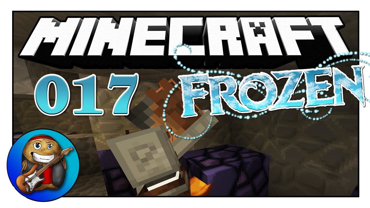 Vorbereitungen für den Nether ★ Let's Play Minecraft Frozen 1.10 #017 ...