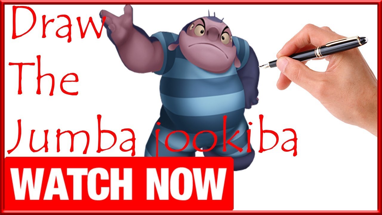 How To Draw The Jumba jookiba - Learn To Draw - Art Space - YouTube
