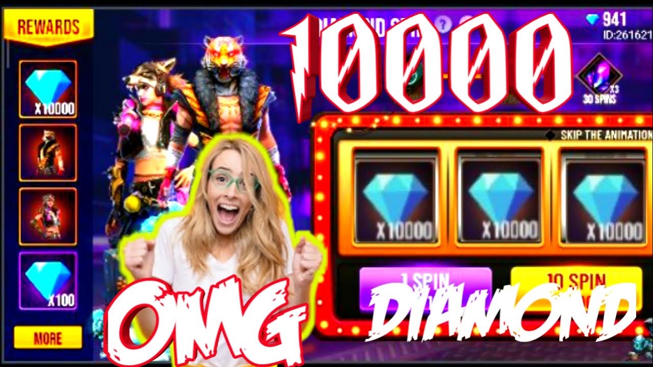 OMG I GOT 10000 DIAMOND IN NEW FREE FIRE EVENT - YouTube