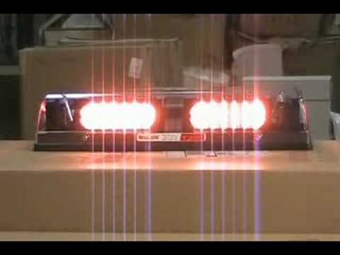 Whelen Responder Flash Pattern Demo - YouTube