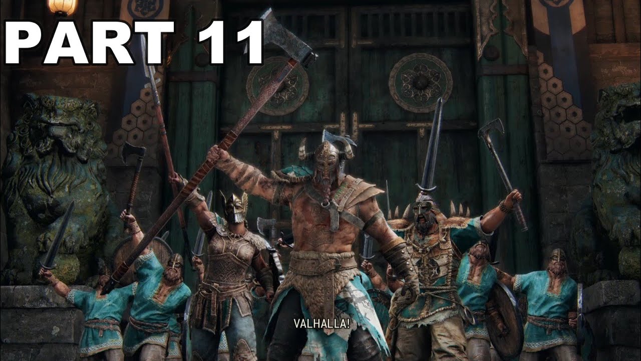 Psycho സാമുറായിനെ viking കൊന്നു .For Honor Gameplay Part 11 - YouTube