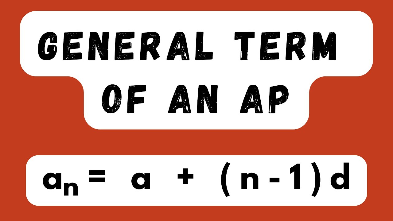 nth term of an AP - YouTube